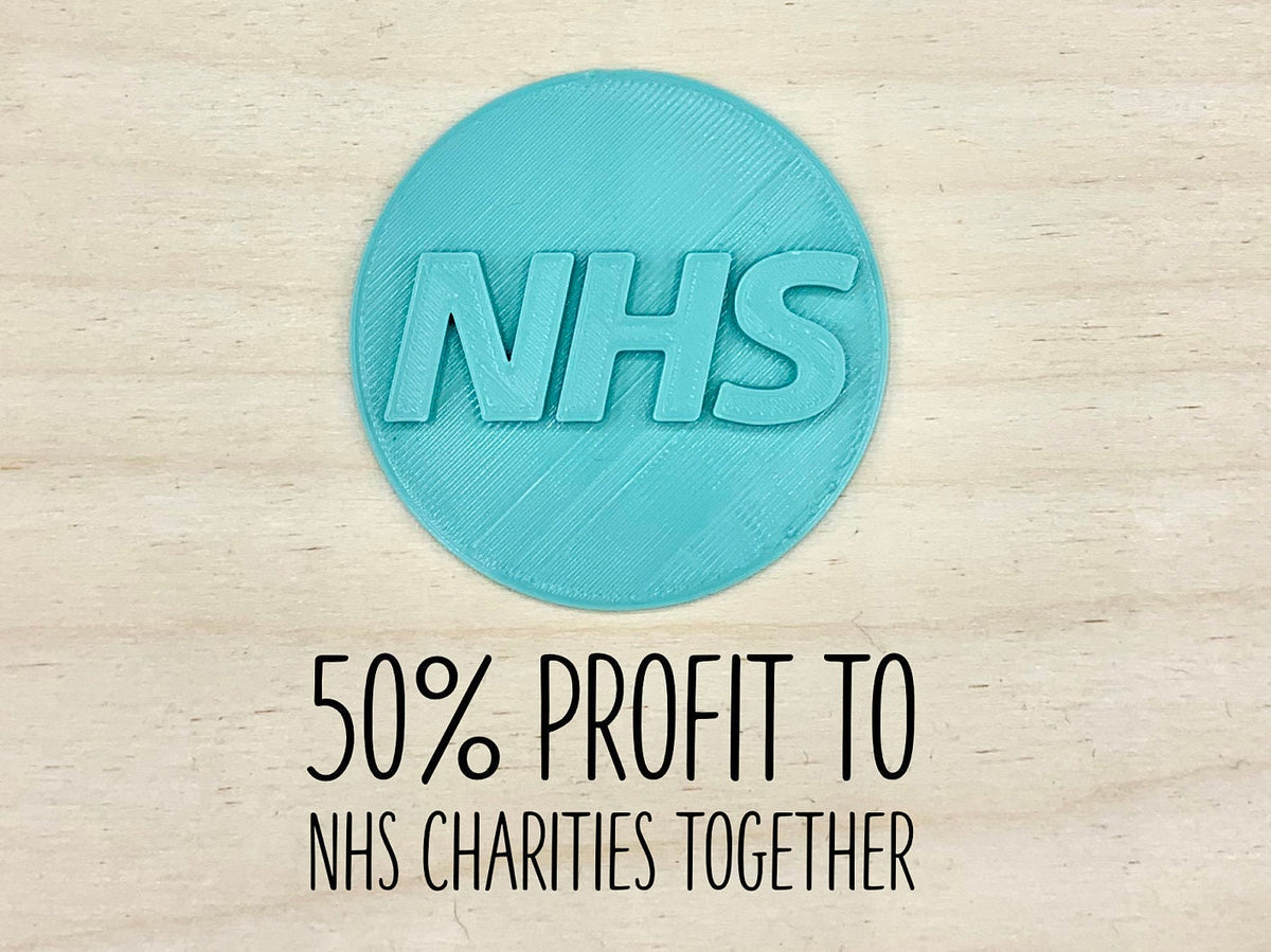 NHS Logo (without border) - NHS Charity Embosser Stamp – CookieKut